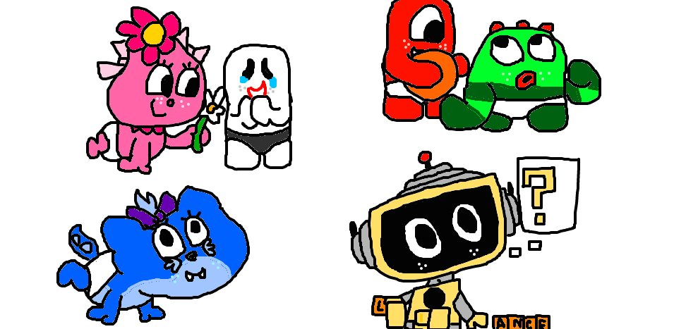 Yo Gabba Gabba Babies by LivingOnLaughs on DeviantArt