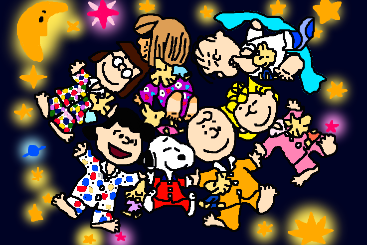 Nighttime Sleepover by LivingOnLaughs on DeviantArt