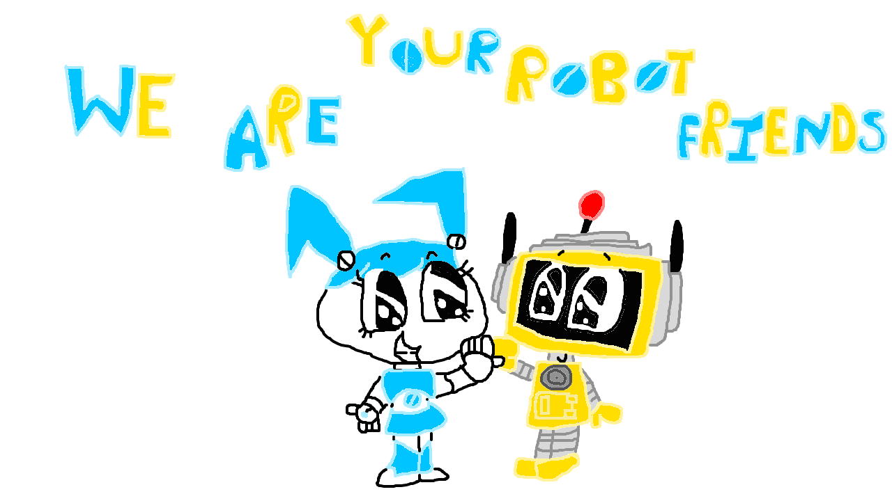 We Are Your Robot Friends by LivingOnLaughs on DeviantArt