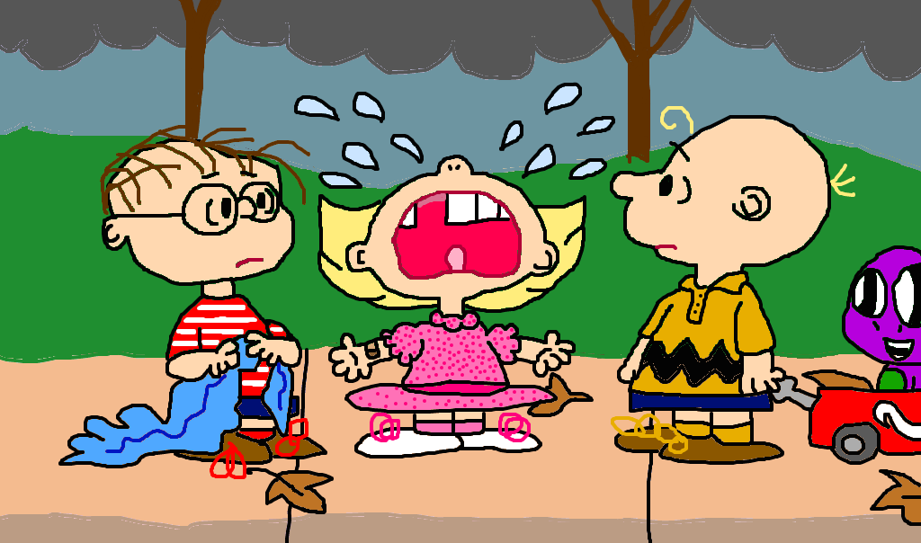 A Charlie Brown and Barney Thanksgiving by LivingOnLaughs on DeviantArt