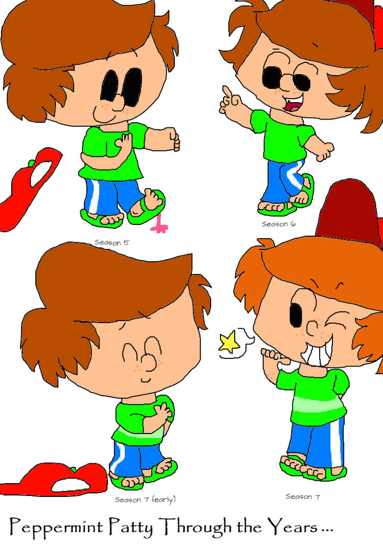 Barney, Snoopy and Friends: Pep Patty Evolution 4 by LivingOnLaughs on ...