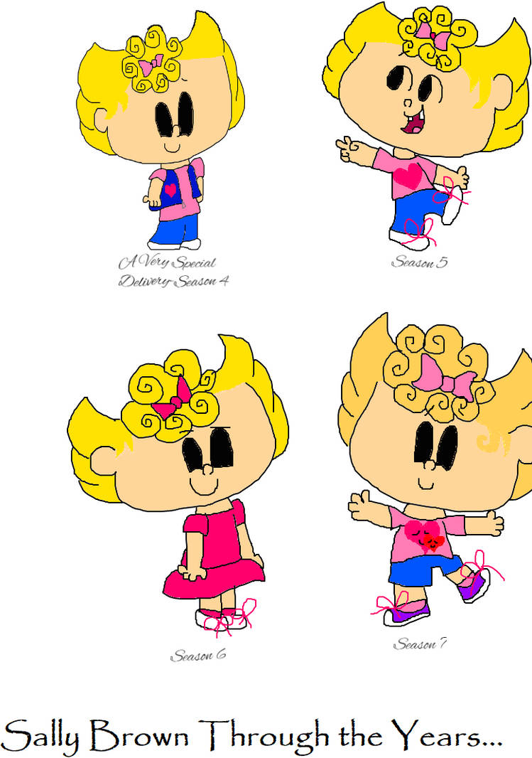 Barney, Snoopy and Friends: Sally Evolution 3 by LivingOnLaughs on ...