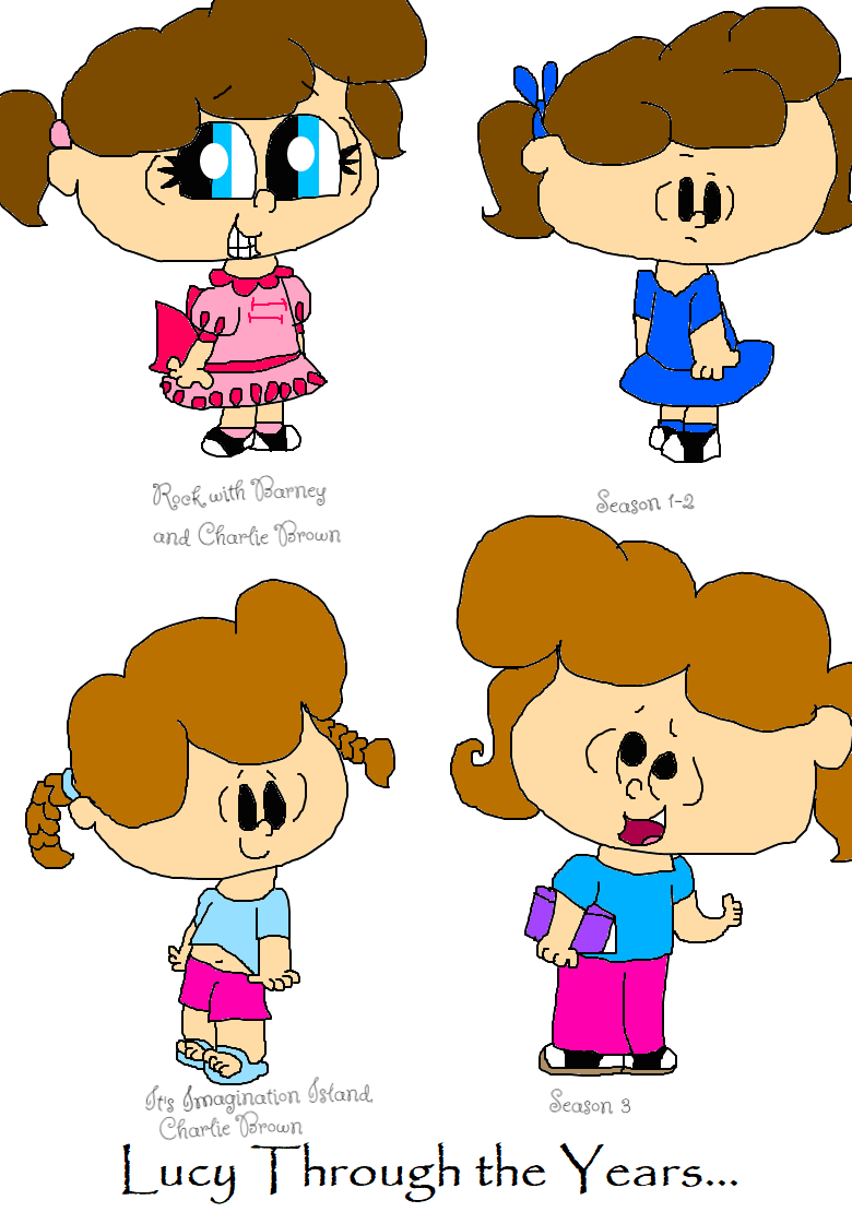 Barney, Snoopy and Friends: Lucy Evolution 2 by LivingOnLaughs on ...