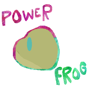 TUCoM: Power Frog by LivingOnLaughs on DeviantArt