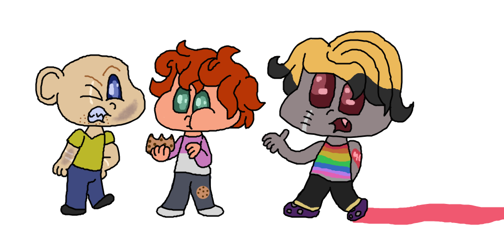 Jackbox: Schmitty, Cookie, REDACTED by LivingOnLaughs on DeviantArt