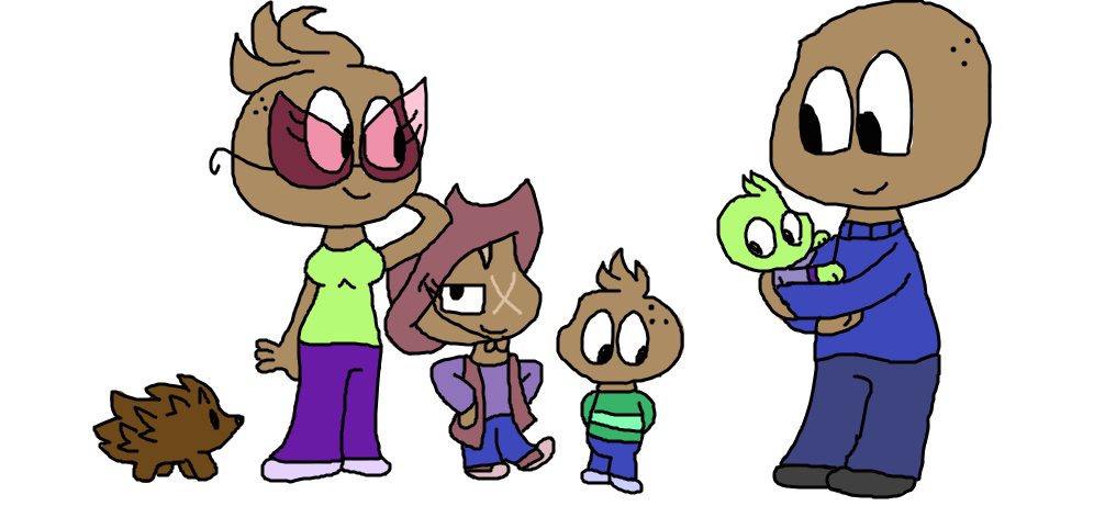 Fruit Winders OC: NutNut Family by LivingOnLaughs on DeviantArt