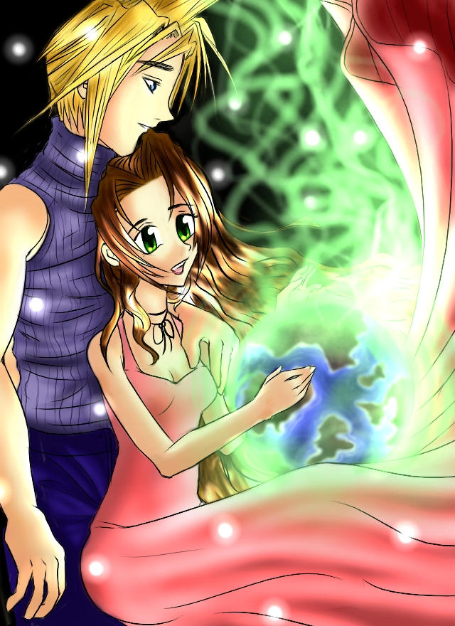 FF7- In the Arms of Angels by LukyLady123 on DeviantArt
