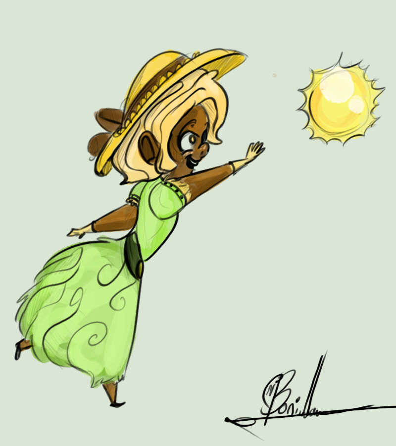 Human sunflower by Kapadie on DeviantArt