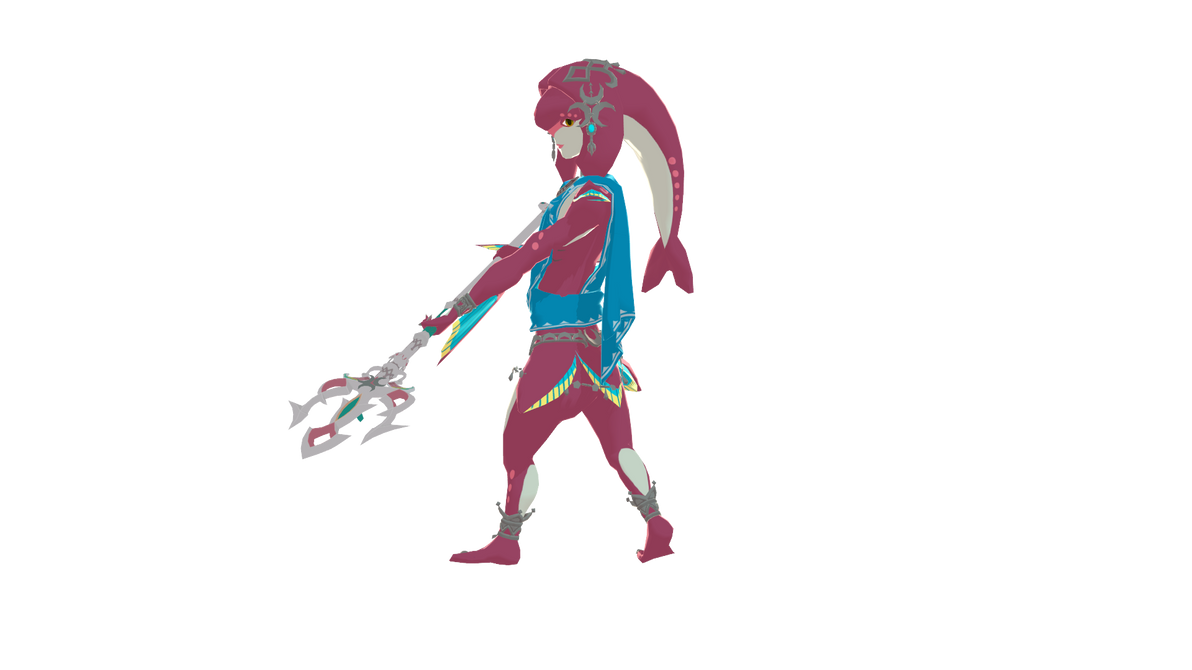 MMD - Mipha by Zeruas on DeviantArt