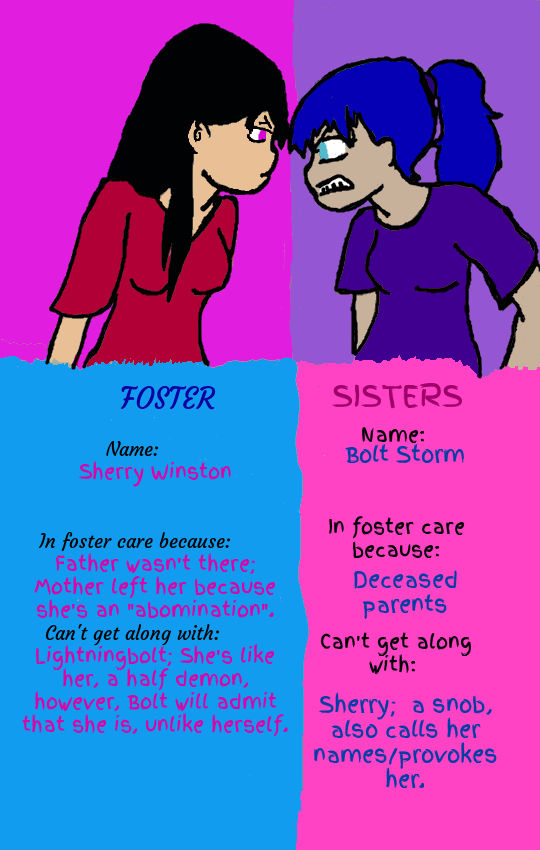 Foster Sisters digital by AmeStilskin on DeviantArt