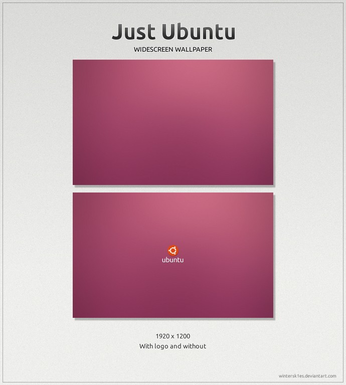 Just Ubuntu by WinterSk1es on DeviantArt