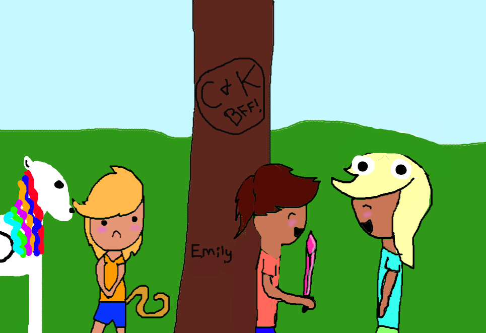 Emily wants friends by ask-emily101 on DeviantArt