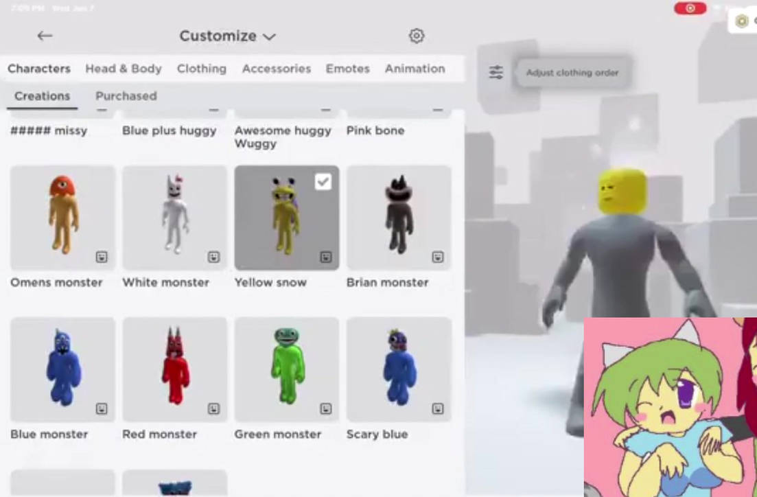 raku chan describes her roblox avatars by candylovesmuppetsX3 on DeviantArt