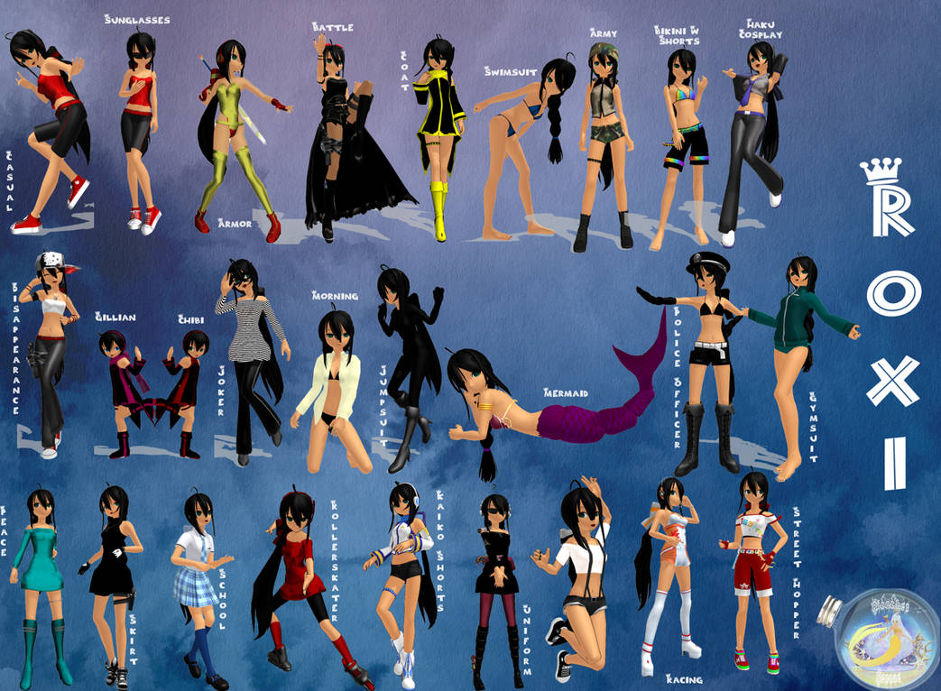 {MMD} Roxi Download by Ricochet-Rennae on DeviantArt