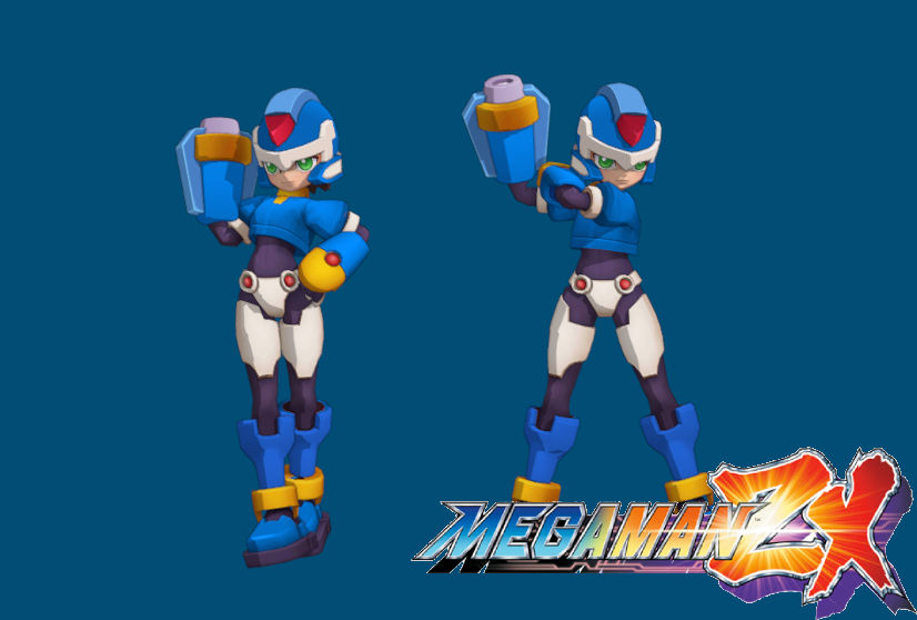 Megaman X Dive (MMZXA) Vent e Alie Model X by NightKnighttt on DeviantArt