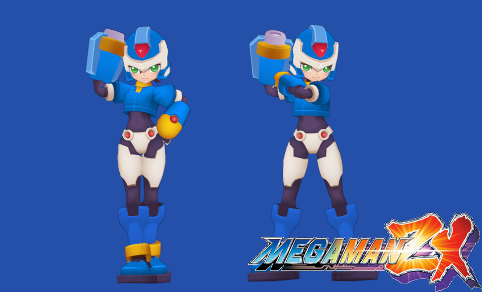 Megaman X Dive zxa megaman zx Vent e Alie Model X by NightKnighttt on ...