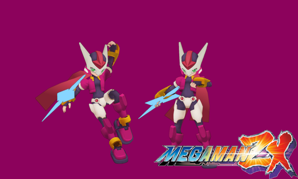 Megaman X Dive megaman zx Vent+Alie Model P by NightKnighttt on DeviantArt