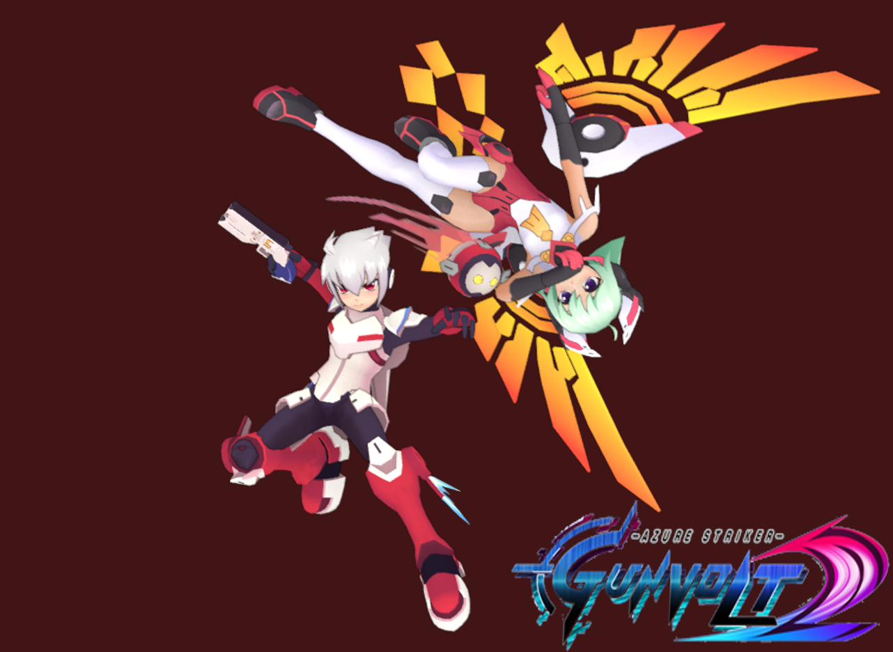 azure striker gunvolt 2 x Mmxdive Copen e Lola by NightKnighttt on ...