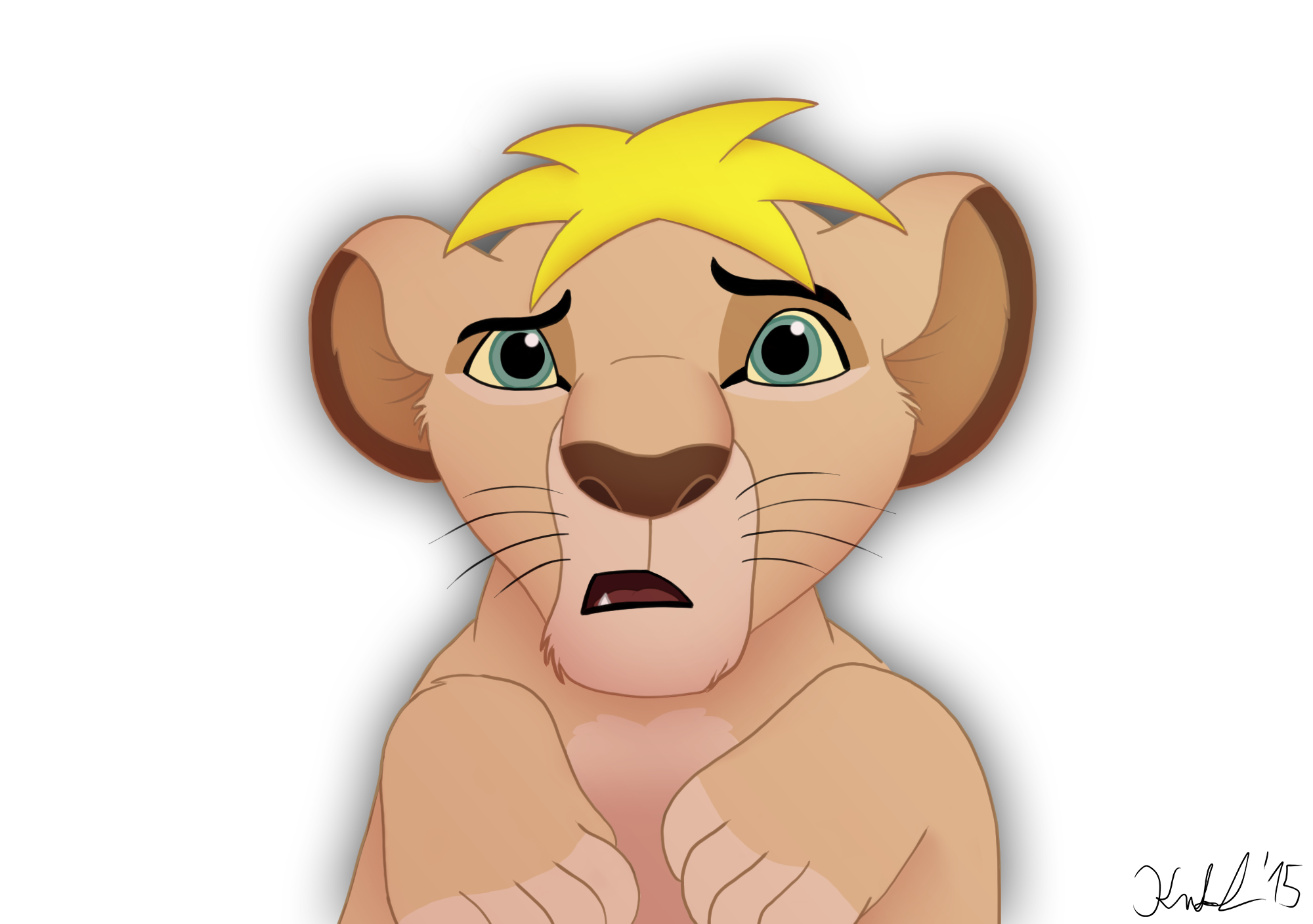 Butters: Do you think Scar is up there? by tomas144 on DeviantArt