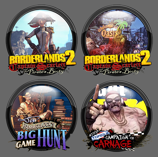 Borderlands 2 DLC Icons by Toan76 on DeviantArt