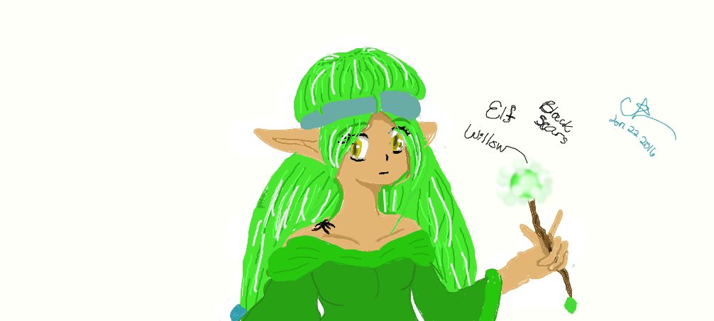 Willow the Elf by Courtslaanime on DeviantArt