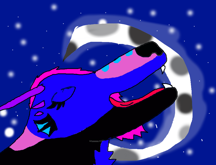 Aurora OC # 6 : Howl at the moon by Zeira-Wolf on DeviantArt