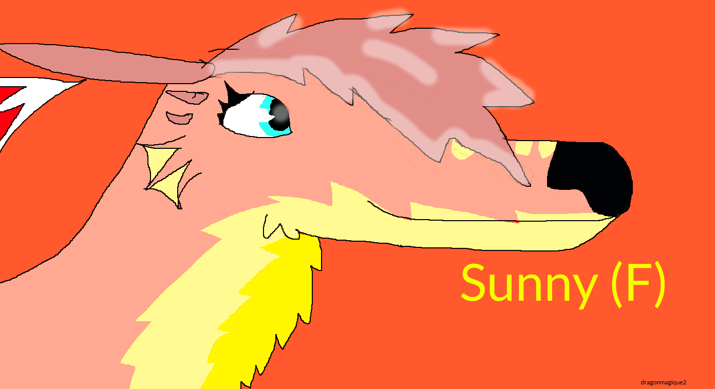 Sunny drawing version by Zeira-Wolf on DeviantArt