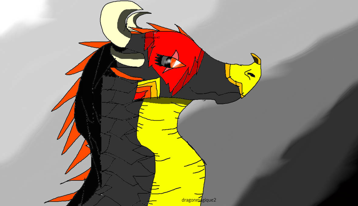 Fyrex dragon side by Zeira-Wolf on DeviantArt