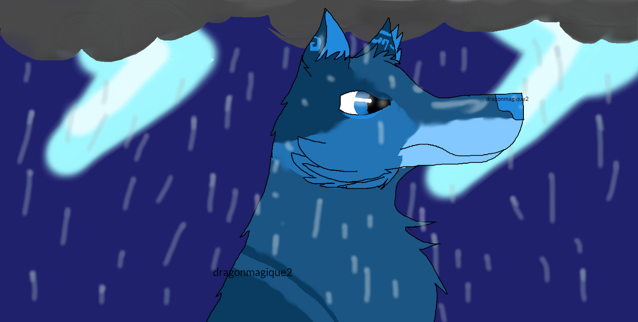 The Thunder Wolf (Art Fight) by Zeira-Wolf on DeviantArt
