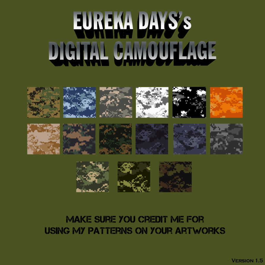 Digital Camouflage v1.5 by EurekaDays on DeviantArt