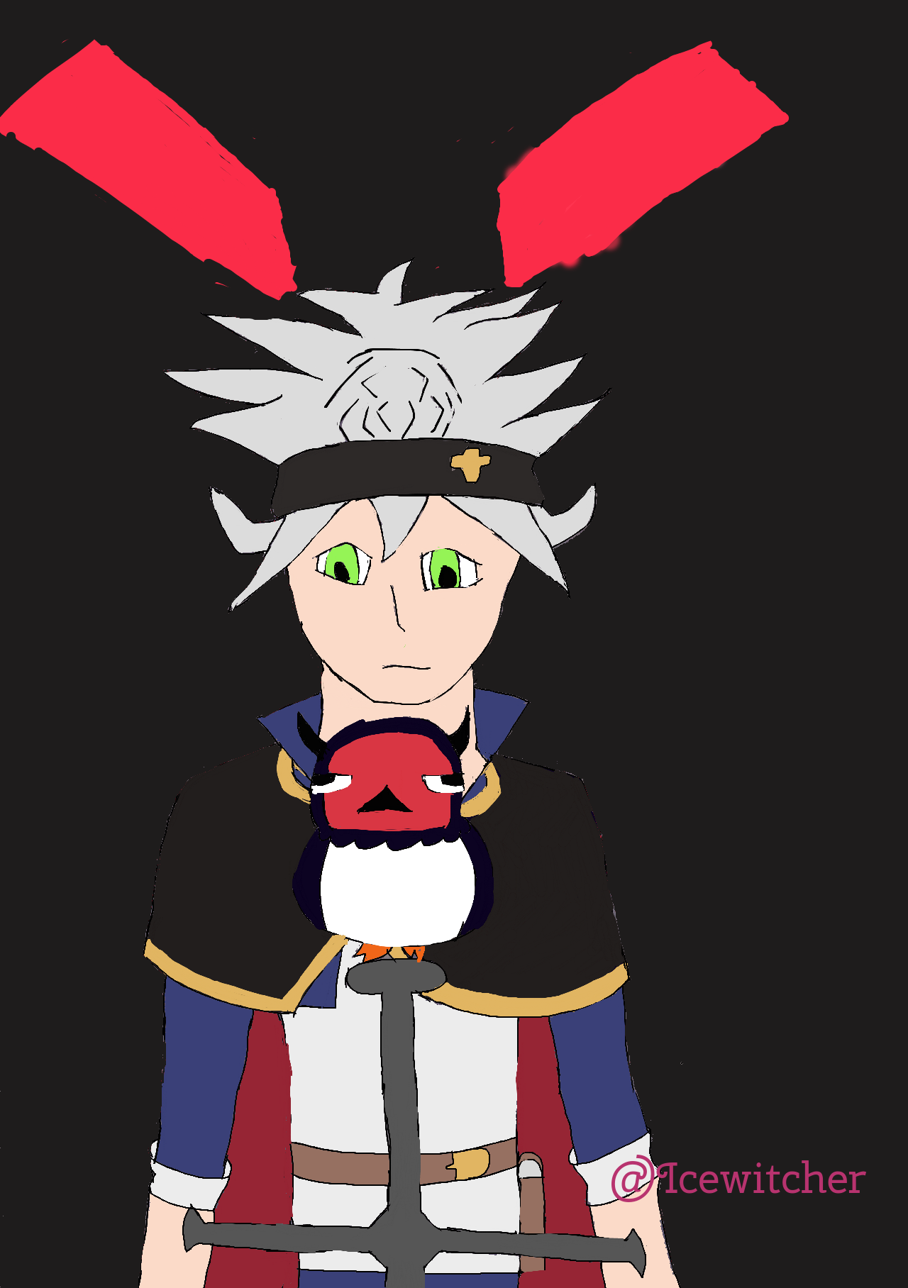 Asta from Black Clover by Lightguardian79 on DeviantArt