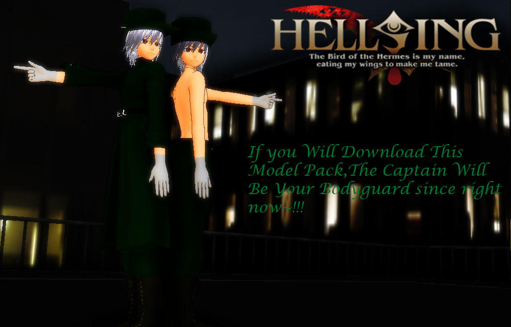 MMD Hellsing - The Captain [DL LINK] by Sheila-Sama-15 on DeviantArt