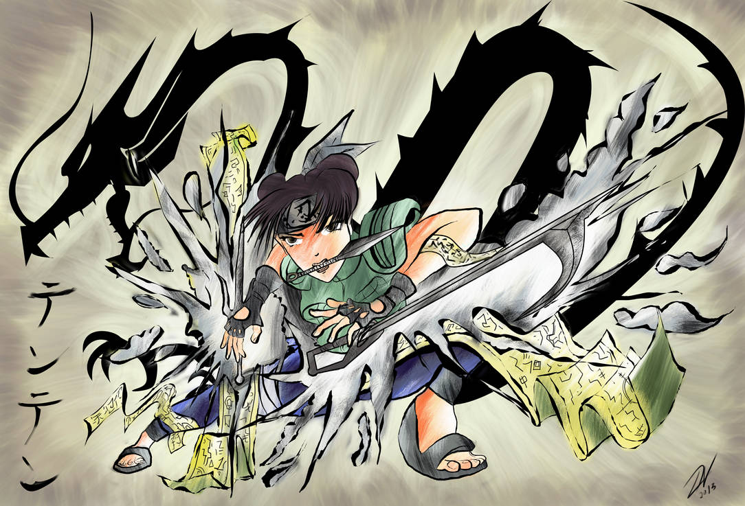 Tenten Weapon Master v2. by Neruvous on DeviantArt