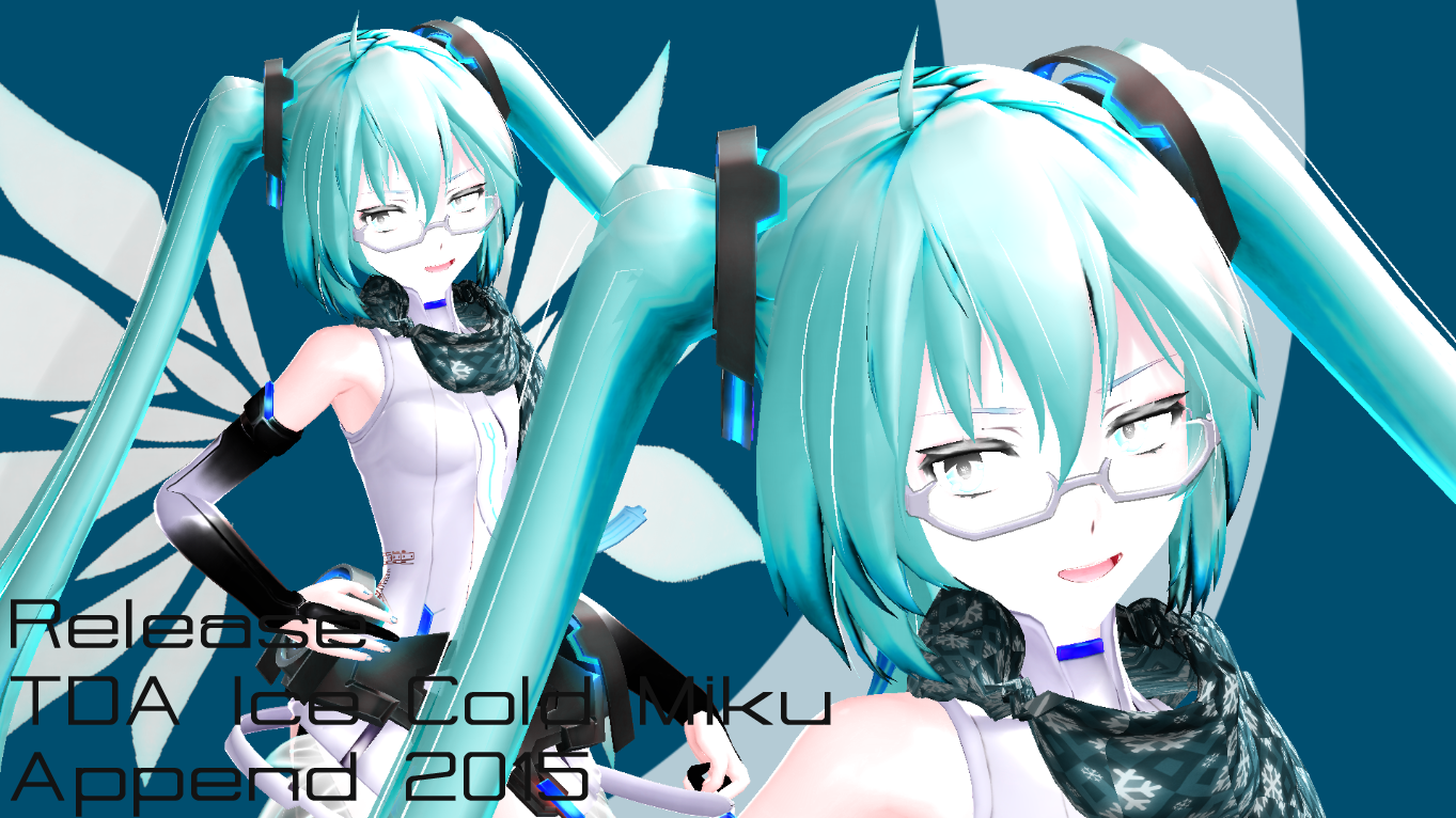 OFFICIAL RELEASE: TDA Ice Cold Miku Append 2015 by AnimeFreak1540 on ...