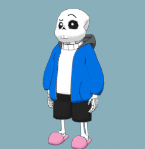 Sans Free Downloadable Blender model by DreamNoms on DeviantArt