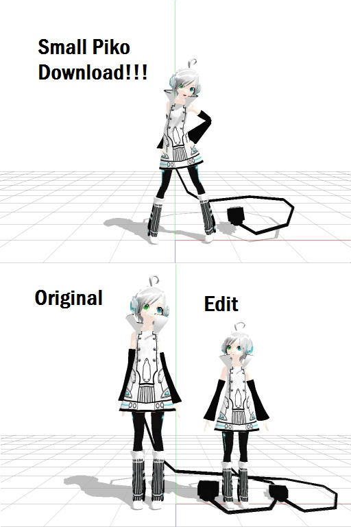 MMD - Small/chibi Piko Utatane Download by AmadeusStar on DeviantArt
