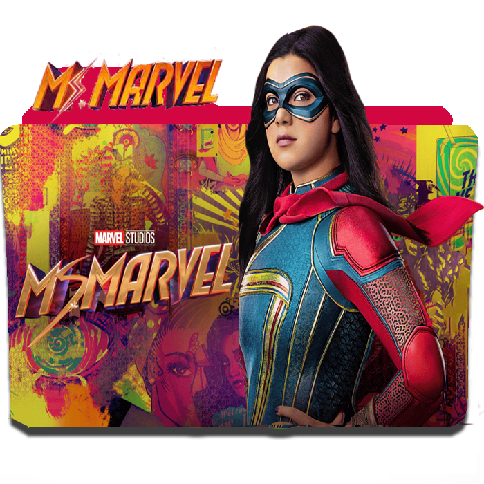 Ms Marvel folder icon by dividg6o on DeviantArt