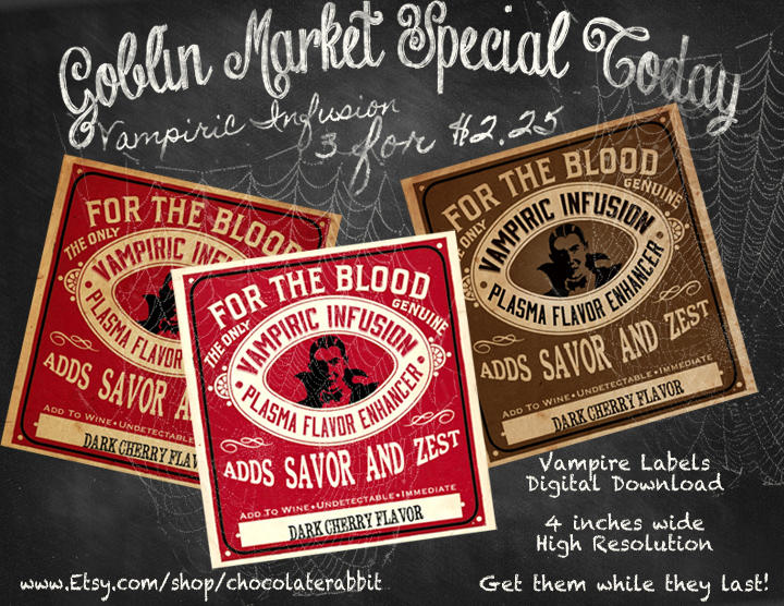 Vampire Labels by chocolate-rabbit on DeviantArt