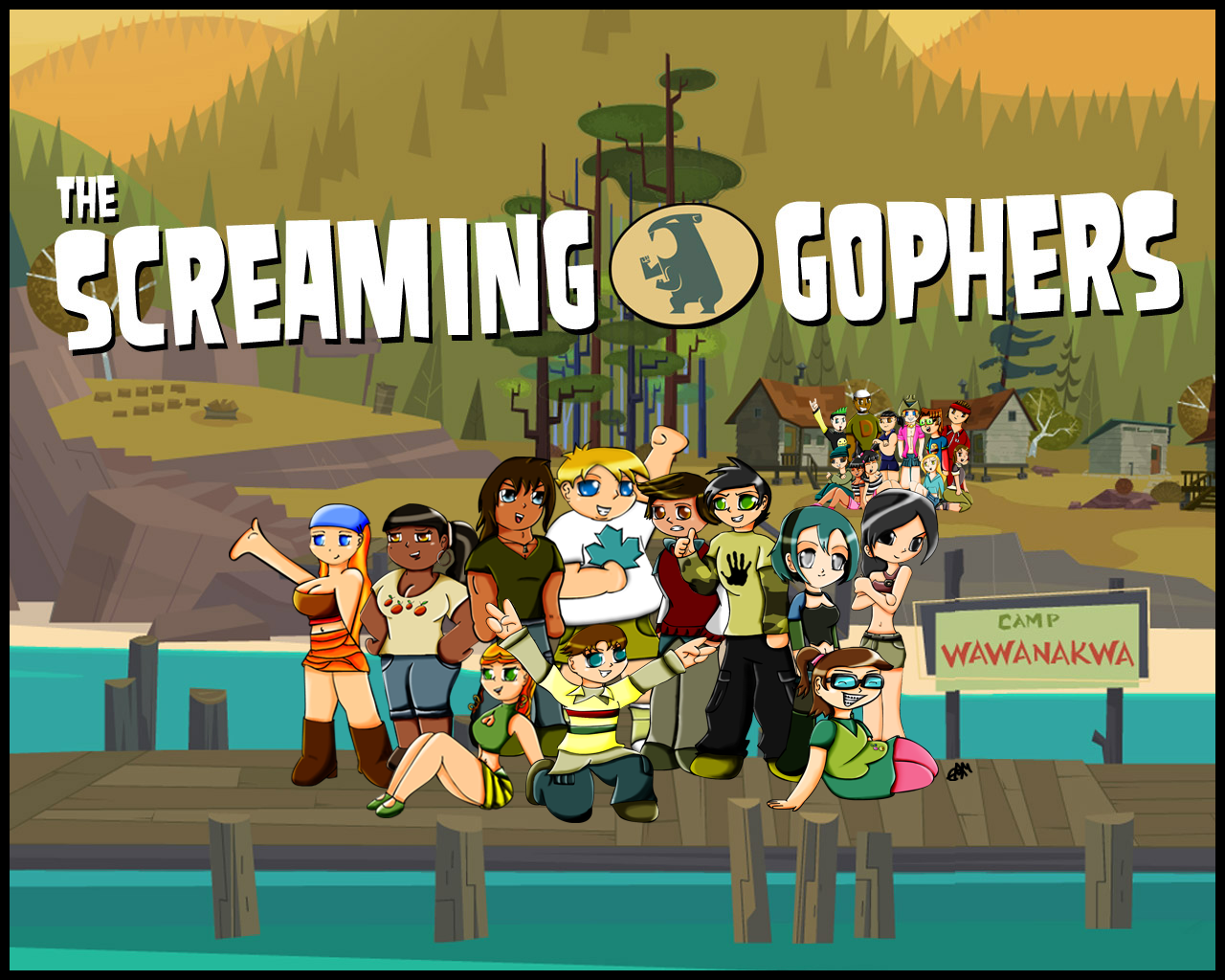 The Screaming Gophers by edamextreme on DeviantArt