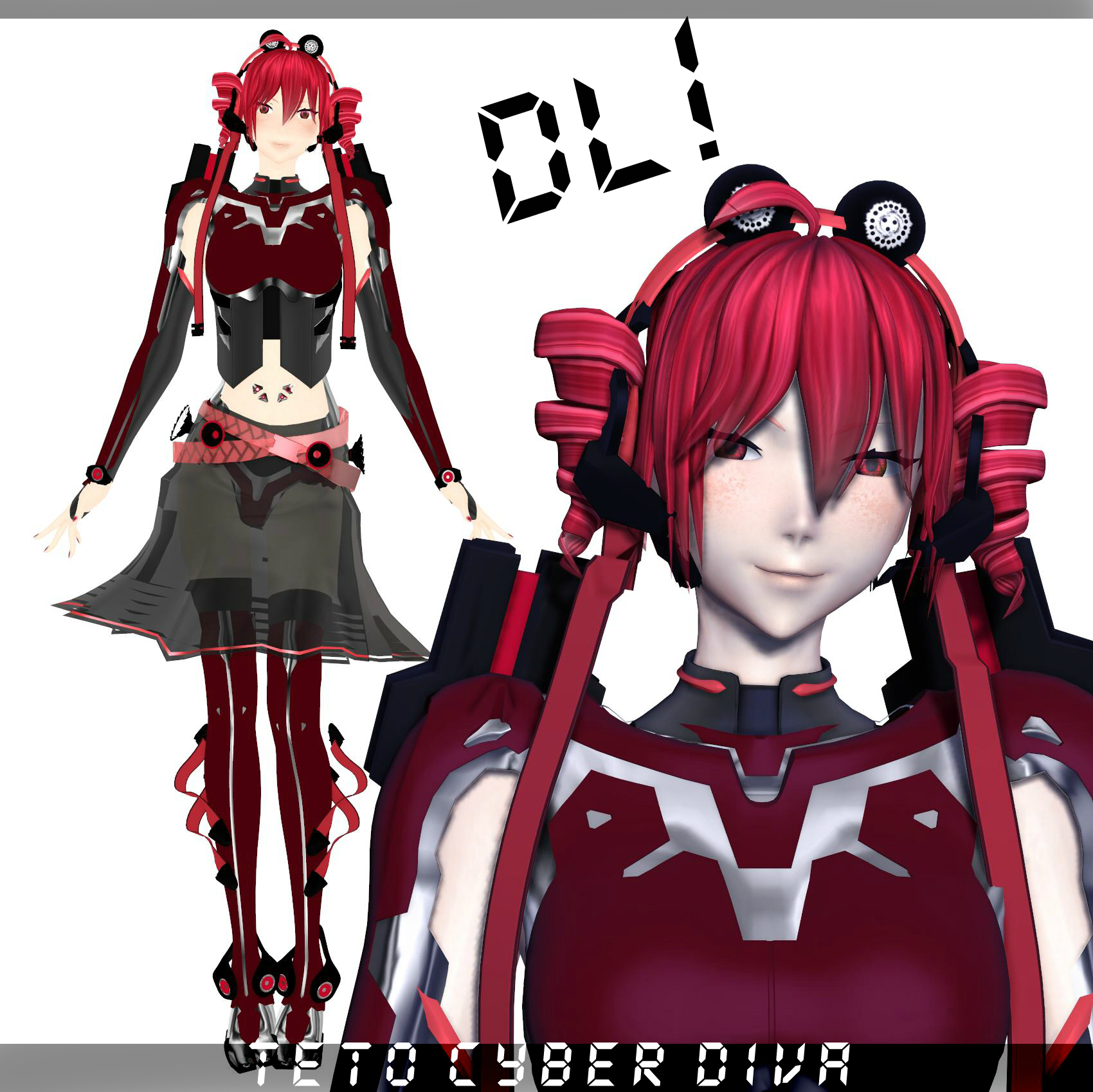 [Teto Cyber Diva] by SmSadness1 on DeviantArt
