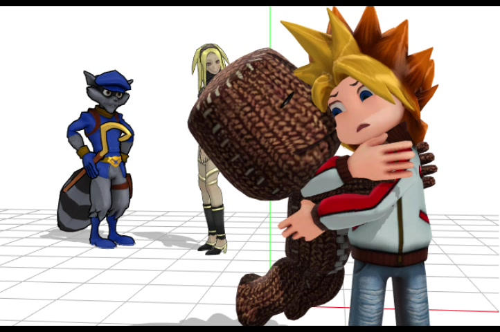 How spike met Sackboy (MMD) by giulianaDaGamergal on DeviantArt