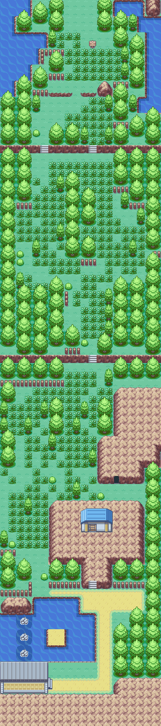 Pokemon Prism : Route 69 (FRLG Style) by DJskyCHThailand on DeviantArt