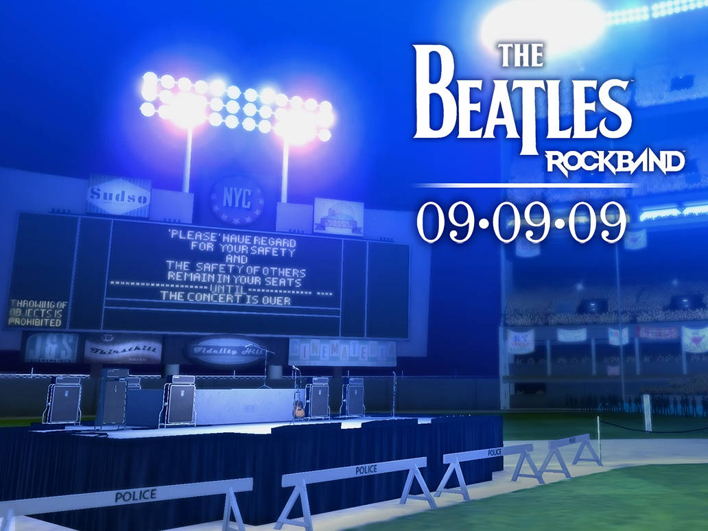 The Beatles Rock Band Shea stadium Map by rippermacoy on DeviantArt