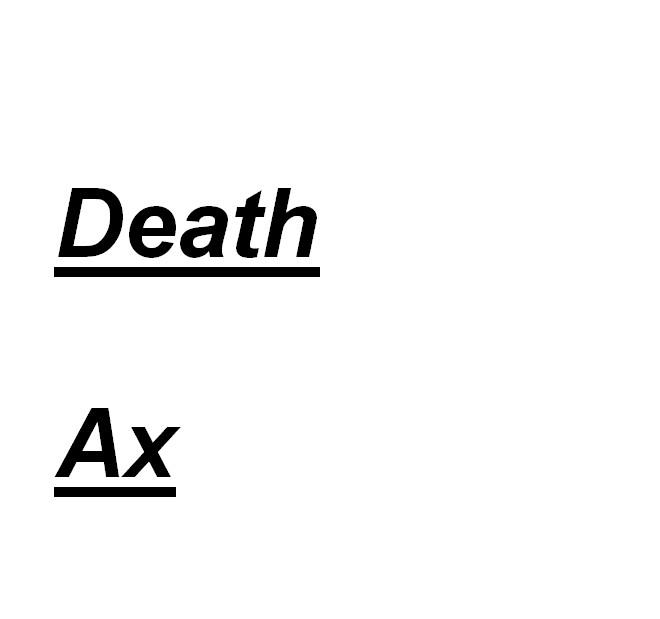 Death ax by TeaWizzle on DeviantArt