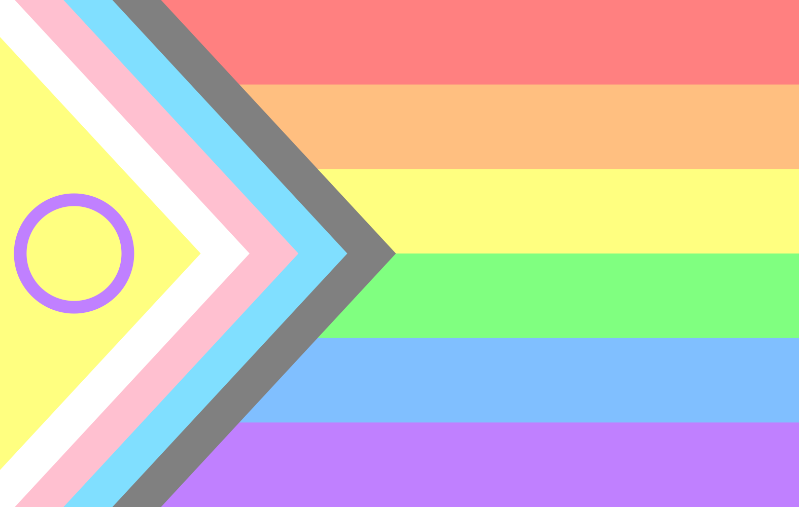 LGBTQI+ Pastel Flag by PersikFlor on DeviantArt