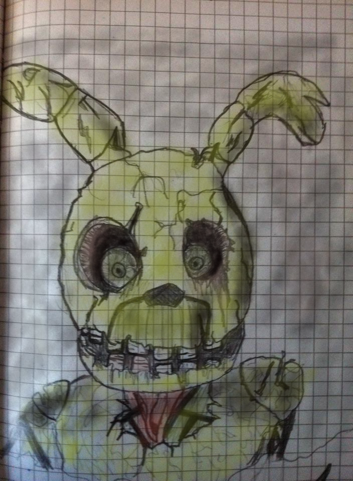 Springtrap (now live and in color) by MudKipMudRip on DeviantArt