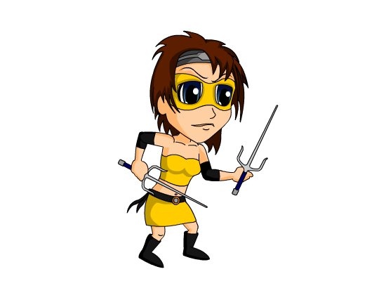 Chibi Ninja GIrls by ajoyant on DeviantArt