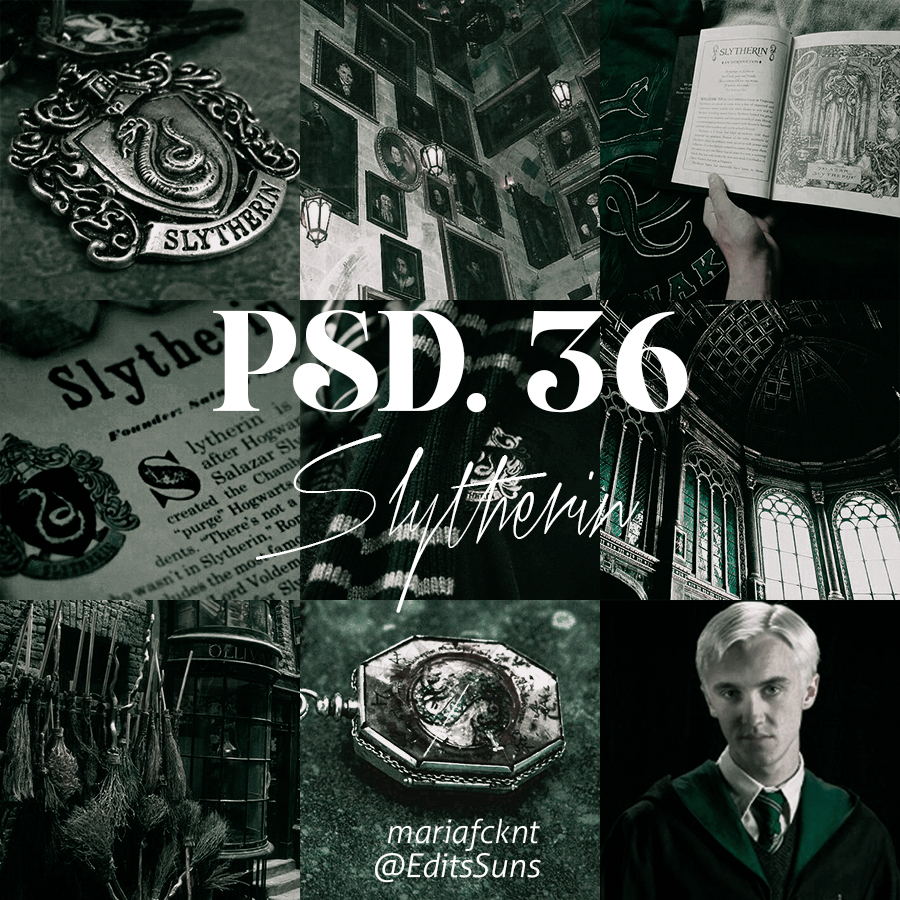Slytherin PSD by mariafcknt on DeviantArt