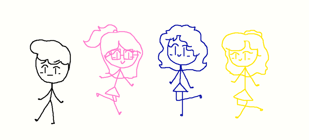 Stick Figure Friends by VroomandherBitches on DeviantArt