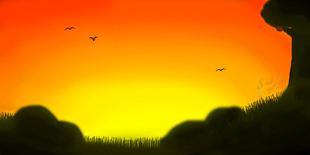 Sunrise by SkullAngelGaming on DeviantArt